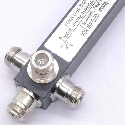 China 2400-6000MHz N-F 4 Way Low PIM Reactive High Power Splitter for Mobile Communication for sale