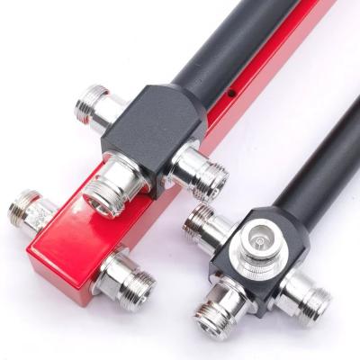 China 2400-6000MHz N-F 4 Way Low PIM Reactive High Power Splitter for Mobile Communication for sale