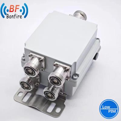 China 1710-2170MHz 2300-2690MHz Triplexer Radio Fequency Tri-Band RF Low Pim Combiner SMA Female for sale