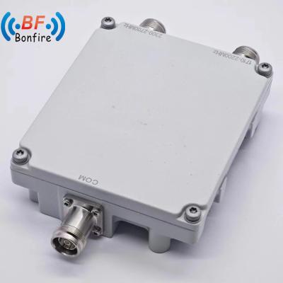 Cina 2300-2400 2500-2700MHz Low Pim -150dbc RF Triplexer con connettore N/4.3-10 e interfaccia DIN-F in vendita