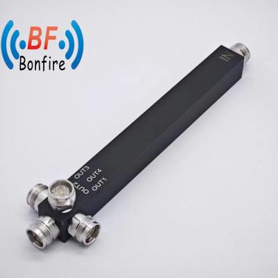 Cina GFQ-XXXXXX Cucire sotto la tabella dei dati 300W Alta potenza 617-4000MHz 4 Way Reactive Power Splitter in vendita