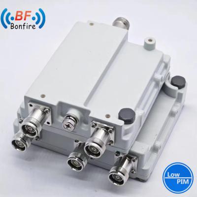 Cina 2300-2400 2500-2700MHz Low Pim -150dbc Triplexer RF Diplexer RF Twin Diplexer RF Dual Band Combiner con connettore 4.3-10-F in vendita
