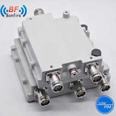 China Black Combiner RF VHF 140-174 MHz DAB 210-260 MHz Triplexer RF Diplexer SMA Connector for sale
