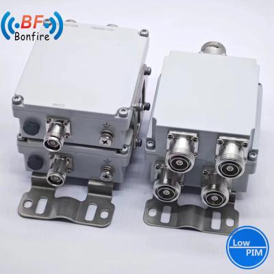 China 4.3-10f DIN-F Triplexer RF Diplexer RF Combiner voor 2300-2400 2500-2700MHz in zwart Te koop