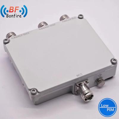 Cina 4.3-10f DIN-F IP67 Low Pim -150dbc Triplexer RF Duplexer Dual Band Combiner per applicazioni in vendita