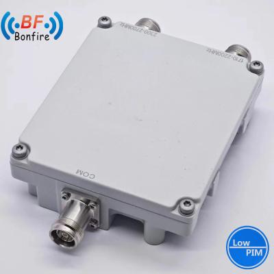 Cina 4.3-10f DIN-F IP67 Low Pim -150dbc Triplexer RF Duplexer Dual Band Combiner per applicazioni in vendita