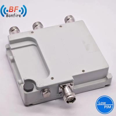 Cina 4.3-10f DIN-F IP67 Low Pim -150dbc Triplexer RF Duplexer Dual Band Combiner per applicazioni in vendita
