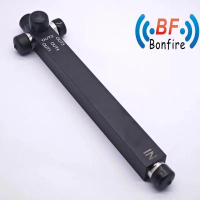 China IBS/DAS Delivery 2400-6000MHz VHF UHF Power Splitter 4 Way RF Power Divider N Female for sale