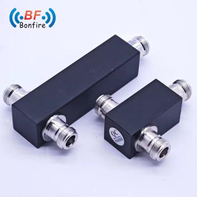 China Red Customized 2 Way Power Divider 617-4000MHz High Frequency Power Splitter SMA Female for sale