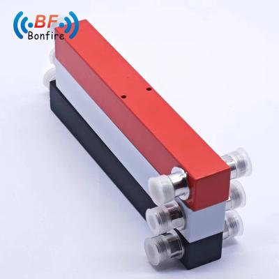 Cina 100W 2 Way Power Splitter N-F/4.3-10-F/DIN-F 617-4000MHz IP60 per la distribuzione del segnale in vendita