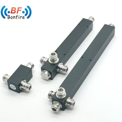 China 3 Way N Female Power Splitter para componentes de RF de segurança pública personalizados 698-3800MHz à venda