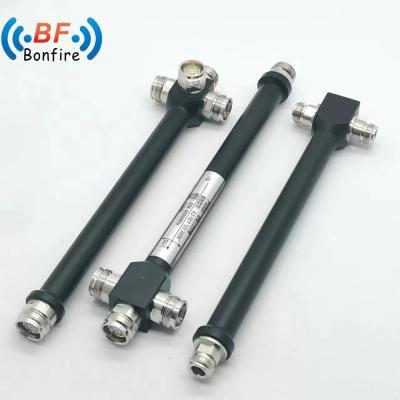 Cina 22.00cm * 7.00cm * 4.00cm 2 Way RF Power Splitter per la connessione con antenna di telecomunicazione in vendita