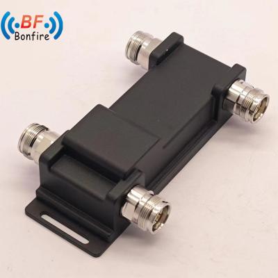 Cina 4.3-10 femminile 2 in 2 da 698-4000MHz ibrido combinatore accoppiatore per soluzioni in edificio in vendita