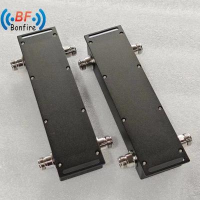 中国 698-3800MHz RF ハイブリッドカップラー 2X2 ハイブリッド コンビナー N 4.3-10 DIN 信号用コネクタ 販売のため