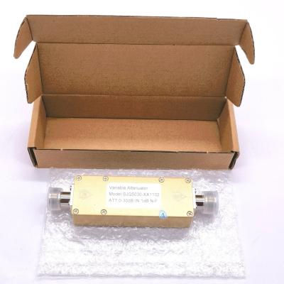 China 2W 5W 10W RF Variable Attenuator DC-3000MHz N-F Package Size 16.00cm * 5.00cm * 2.00cm for sale