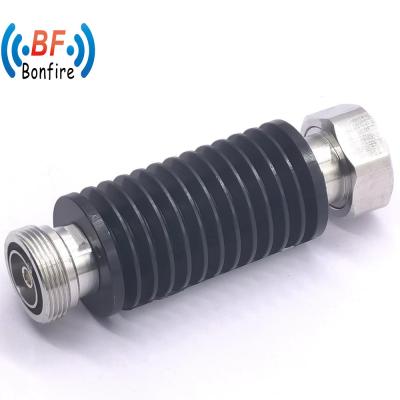 China DC-6g 10W 3-40dB Round RF Coaxial Attenuator with SMA-J Connector Passive Device for sale