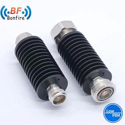 China Atenuação de RF fixa coaxial de tipo DIN de 100 W com valores de atenuação padrão de 3 6 10 20 30 40 dB à venda