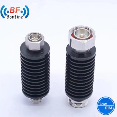 China Atenuação de RF fixa coaxial de tipo DIN de 100 W com valores de atenuação padrão de 3 6 10 20 30 40 dB à venda