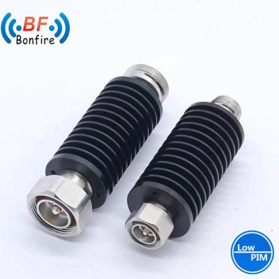 China Atenuação de RF fixa coaxial de tipo DIN de 100 W com valores de atenuação padrão de 3 6 10 20 30 40 dB à venda