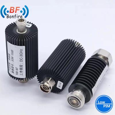 China 50 ohm verstelbare attenuator voor RF rechtkoaxieel 7-16 DIN connector 10dB DC-3800MHz Te koop