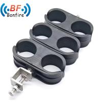 China Effortless Installation Four Saddles Self Locking Cable Feeder Clamps for Various Uses for sale