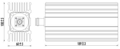 China Package Size 10.00cm * 20.00cm * 10.00cm Low Pim Load 698-4000MHz 100W 4.3-10 F 5g Ibs Das for sale
