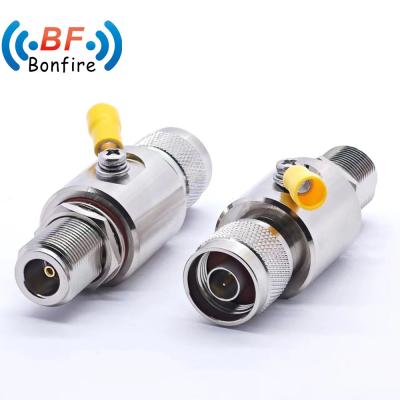 China Pl259 Socket to So239 Socket for CB Radio Ham Radio Gear 2-Way Base Stations RF Arrester for sale