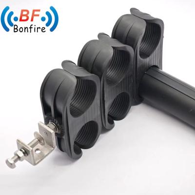 China Plastic Stainless Steel Feeder Clamps for Rg213 Cable Secure and Stable Connection for sale