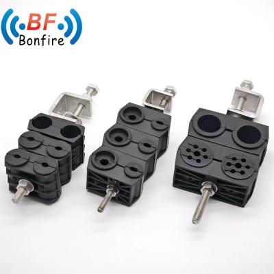 China Plastic Stainless Steel Feeder Clamps for Rg213 Cable Secure and Stable Connection for sale