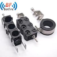China Trial Order Accepted Customized Double RF Cable Clamp for 1/2