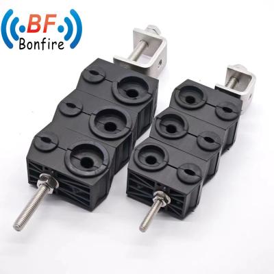 Cina 13.5 mm Clampo per apparecchi elettrici Equipaggiamento di comunicazione per torri di cavi in fibra ottica in vendita