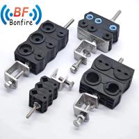 China Trial Order Accepted Quantity RF Cable Clamp Through Type Feeder Clamp Cable Hanger for sale