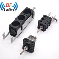 China Trial Order Accepted Quantity RF Cable Clamp Through Type Feeder Clamp Cable Hanger for sale