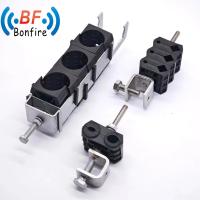 China Black Double Type Feeder Cable Clamp for Customized OEM/ODM Manufacturing Services for sale