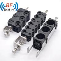 China Black Double Type Feeder Cable Clamp for Customized OEM/ODM Manufacturing Services for sale