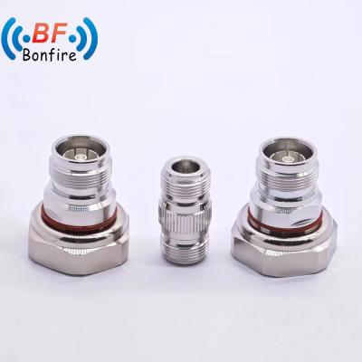 China Volledig RoHS-conform gelast RF-connector 7/16 rechte man voor 1/2 