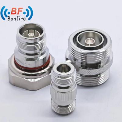China BNC Jack Crimp Rg59 Cable RF Connector Durable and Waterproof for RF Communication for sale