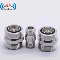 Quality RF DIN Male Right Angle Connector for 1/2 Coaxial Cable Full RoHS Compliance LJQ for sale