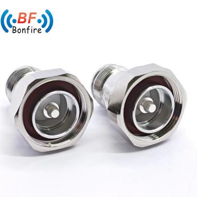 China Waterproof Rate IP 67 4.3-10 Male to 7/16 DIN Female Connector for Rg8 LMR400 Rg58 Cable for sale