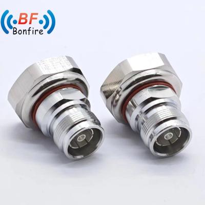 China Waterproof Rate IP 67 4.3-10 Male to 7/16 DIN Female Connector for Rg8 LMR400 Rg58 Cable for sale