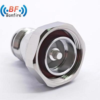 China Conector de cabo coaxial RF Adaptador RF com 4.3-10 Mini DIN Plug Taxa de resistência à água IP 67 à venda