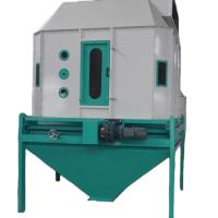 China 400kg Pellet Cooling Machine With PLC Control System And 0-25C Cooling Temperature for sale