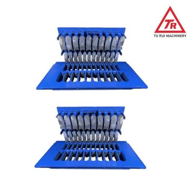 China Durable Concrete Block Mold for Hollow Brick and Interlocking Paver Production for sale