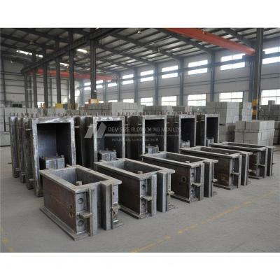 China Oem Size  Block Moulds Concrete  Block Moulds For Industrial Construction for sale