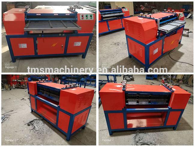 Air conditioner radiator copper separator machine for sale