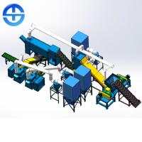 China 1 Ton/H 98% Separating Rate Radiator Recycling Machine for sale