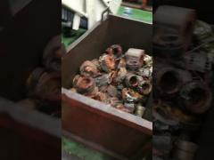 Large motor stator recycling machine