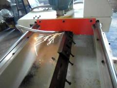 자동적인 산업 나이프 깍개는 기계를 날카롭게 하는 Chipper 잎을 기계로 가공합니다