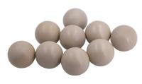 China Precision PEEK Plastic Solid Ball 0.005mm Tolerance Fatigue Resistant 3mm-16mm for sale