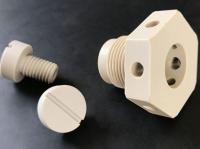China Custom PEEK CNC Machining Components SGS ROHS Certified Precision Parts for sale